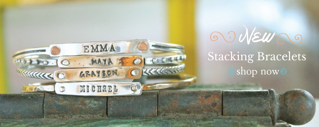 Nelle & Lizzy Hand Stamped, Personalized Jewelry